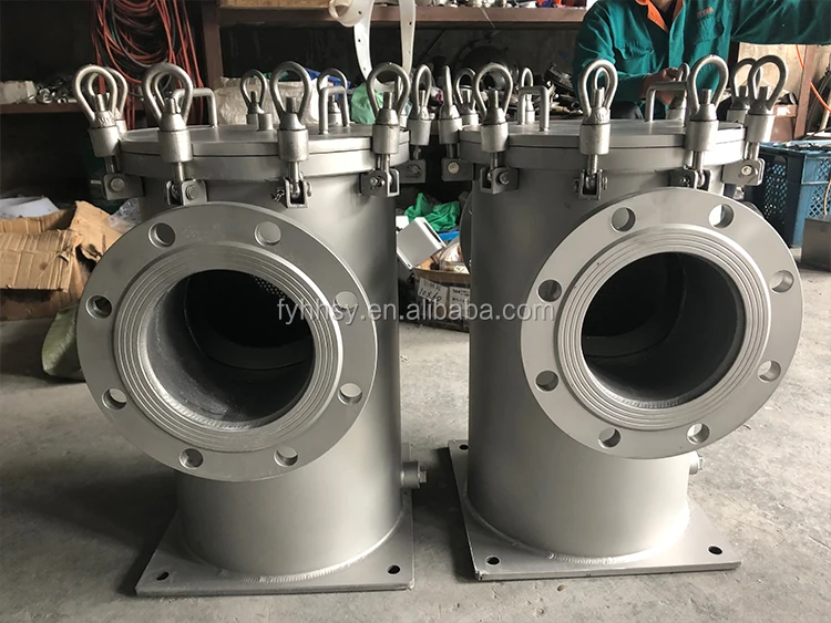 SUS304 Stainless Steel Basket Strainer - Durable & Efficient