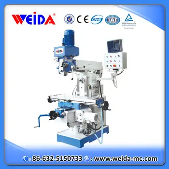 Shandong Weida Small Vertical Horizontal Milling Machine Zx6350za With ...