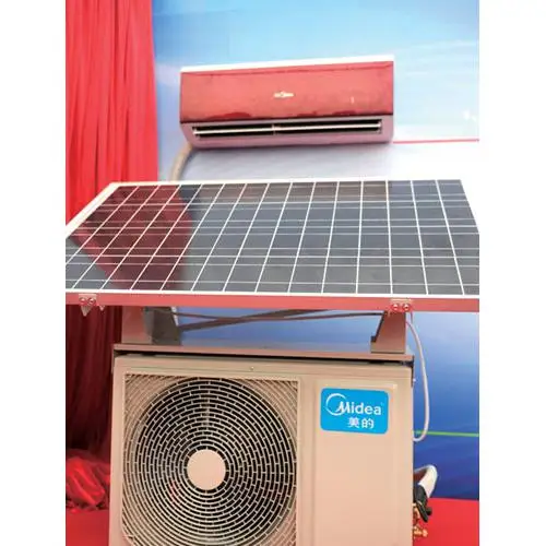 100% Solar Air Conditioner For Homes Cabinet Split Solar Air ...