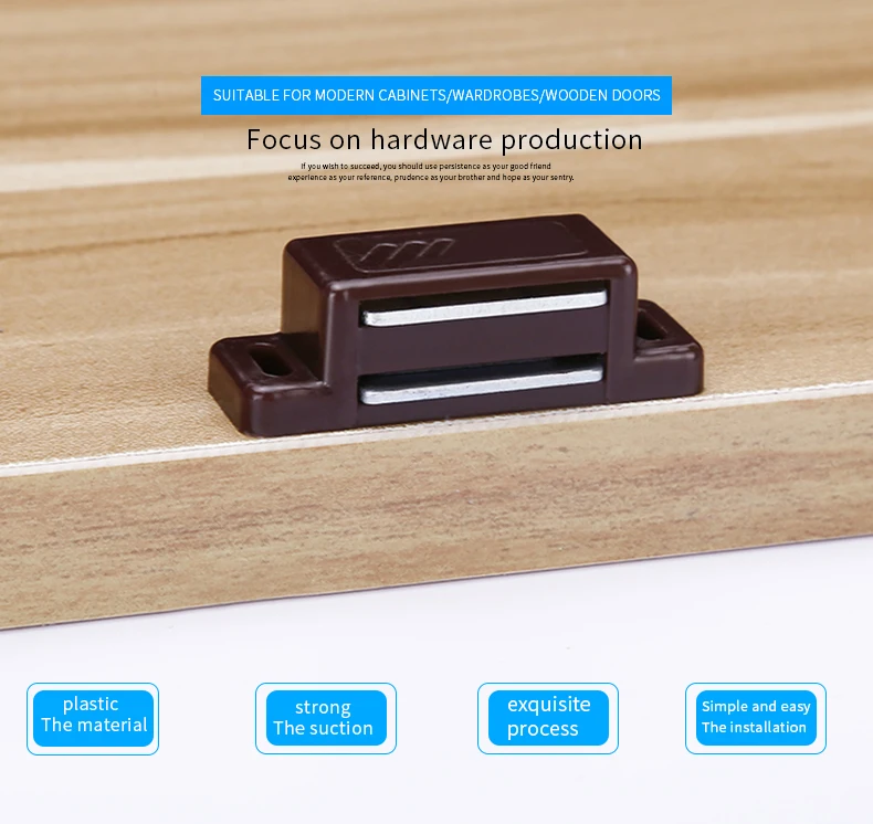 Door Closer Kitchen Cupboard Wardrobe Cabinet Latch Catch Magnetic ...