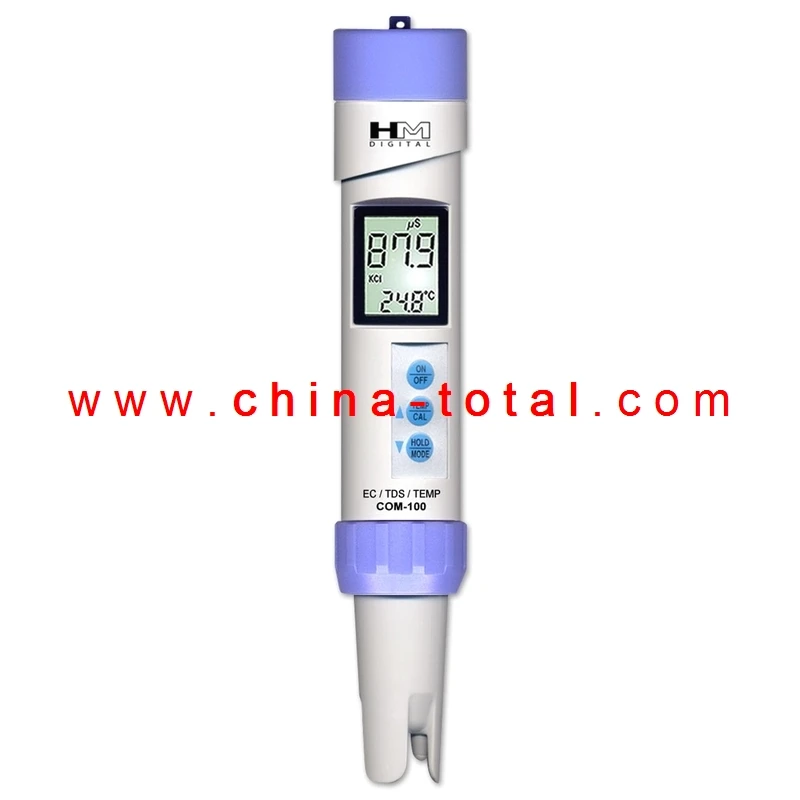 Hm Digital Com-100: Waterproof Ec / Tds / Temp Combo Meter - Buy Ec/tds ...