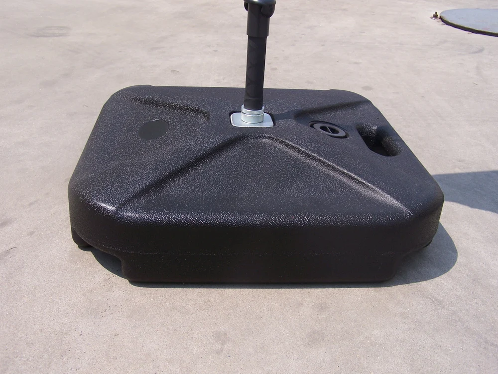 Outdoor Flagpole Water Filled Add Weight Base Water Tank With Ball ...