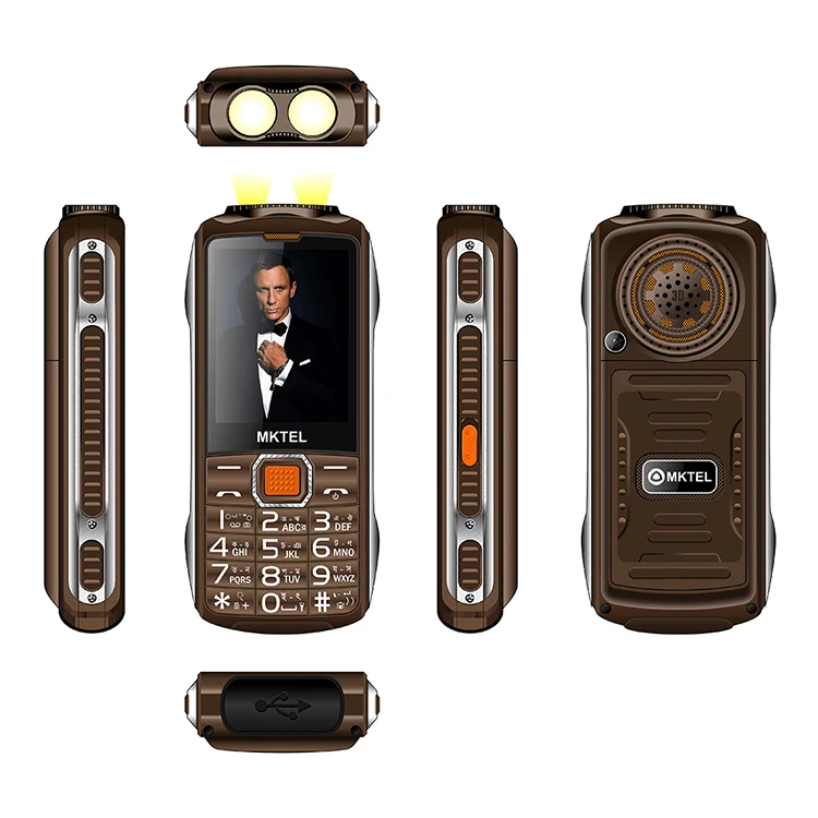 2.4 Inch Screen Double Torch Light Cheap Mobile Phone China