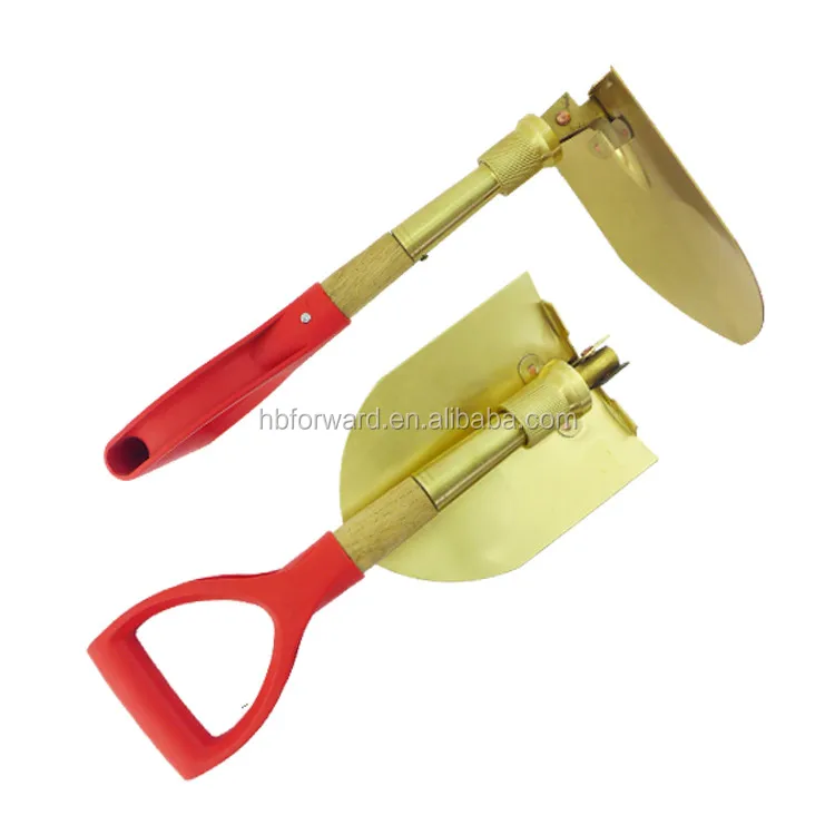 Non Sparking Folding Shovel - Ideal for Hazardous Chemicals