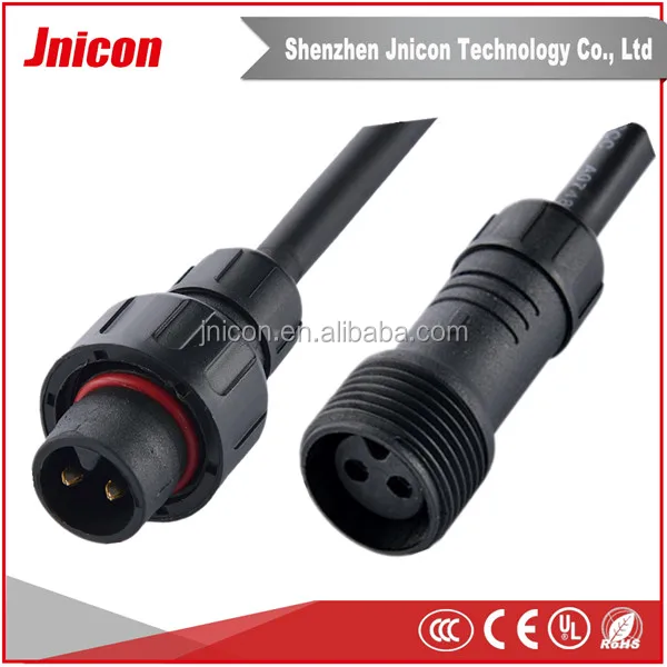 Ip Rated Wire Connector M18 Waterproof Connector Ip67 Ip68 - Buy 4 Pin ...