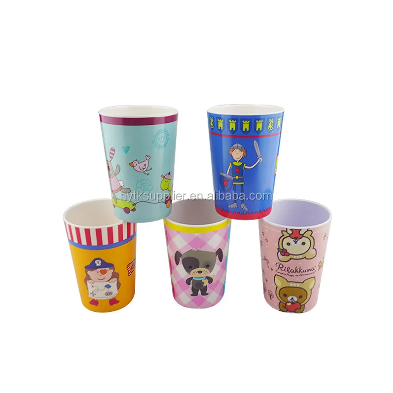 Unbreakable Plastic Melamine Cup,Personalized Kids Plastic Cups With ...