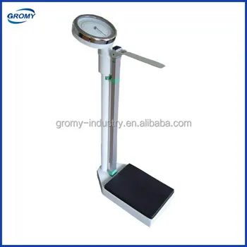 Height Measuring Stand With Weighing Scale Weight And Height Scale ...