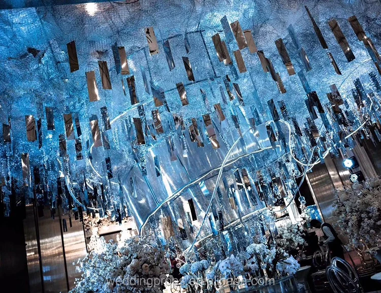 Mirror Stage Background Decoration for Wedding Ceilings