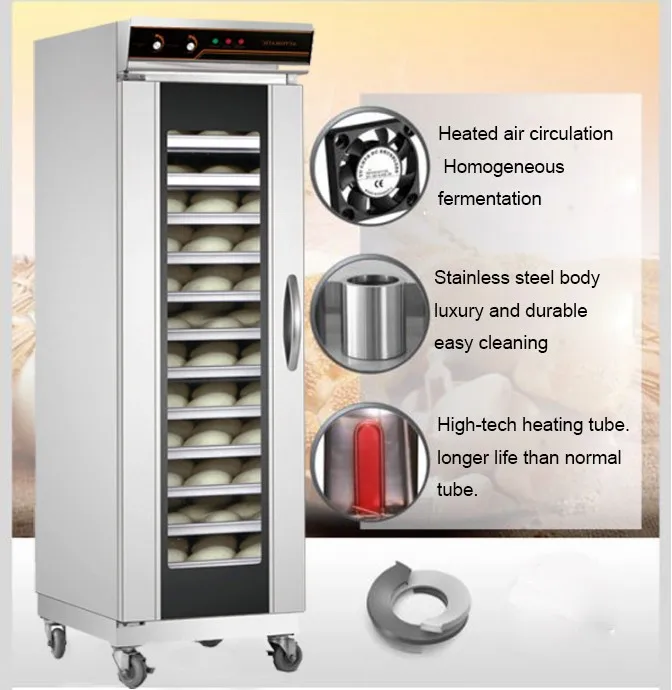 Stainless Steel Electric Bread Prover - Efficient Fermentation