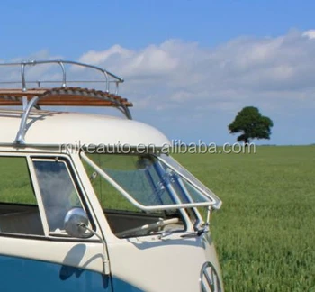 Vw Bus Splitscreen Front Safari Windows 55-67 Stainless Steel Split ...