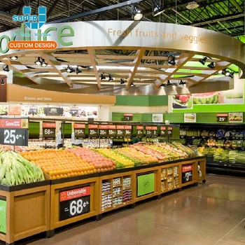 Professional Layout Supermarket Design Modern Unique Store Interior ...