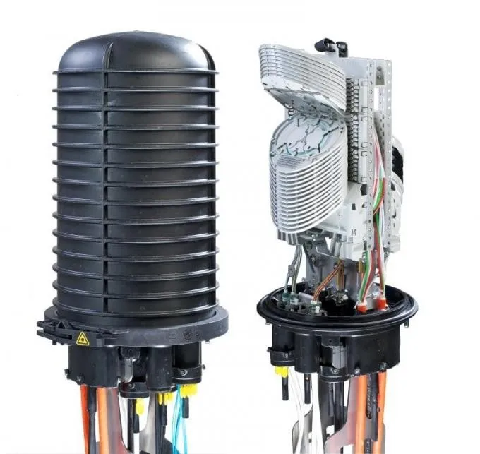 Dome Type Fiber Optic Joint Enclosure Fosc 400 Fiber Optic Splice ...