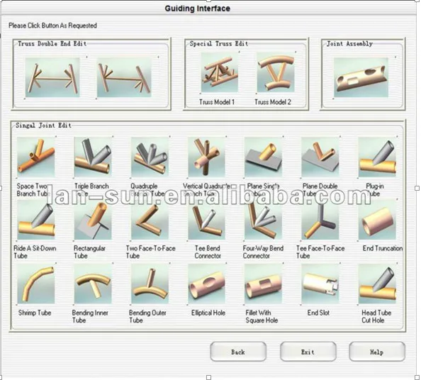 Heavy Duty 6 Axis Plasma Cutting Machine for Pipe Intersections