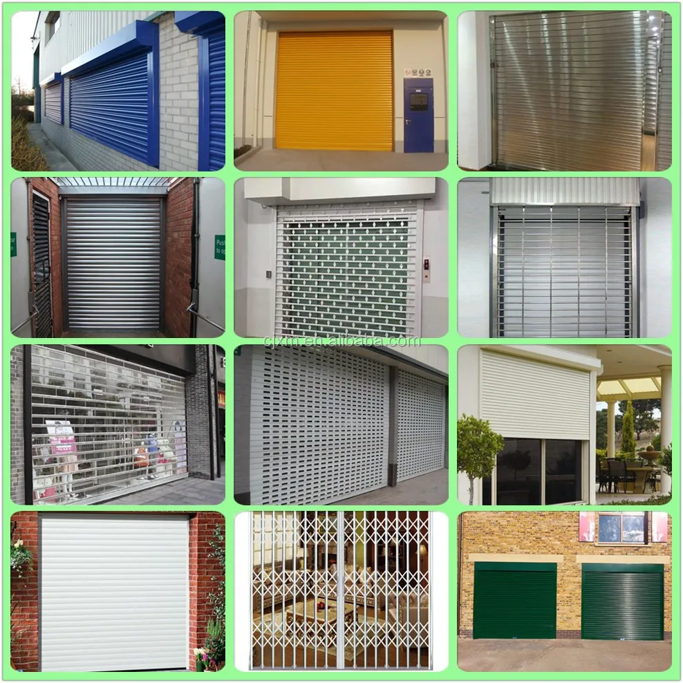 Luxurious Transparent Polycarbonate Roller Shutter Doors - Buy ...