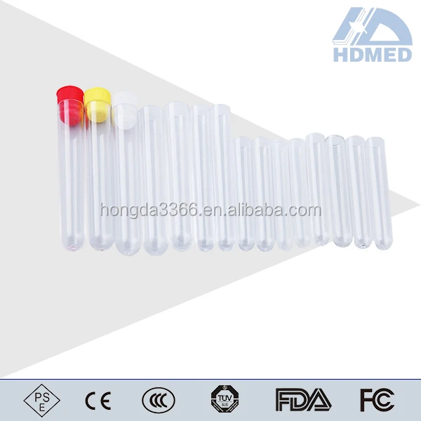 12*100mm Test Tube - Buy 12*100mm Test Tube,Plastic Test Tube,Lab Test ...