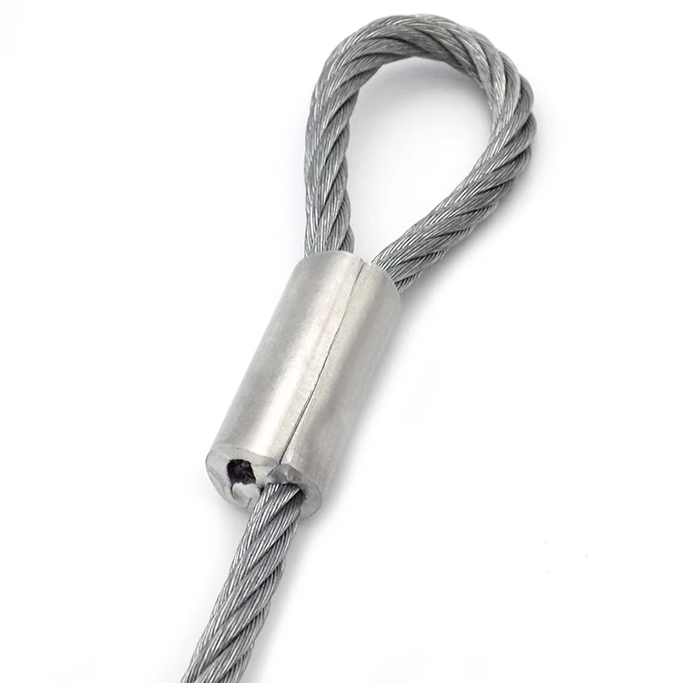 New Design 12mm Hot Dip Galvanized Steel Wire Rope Sling Manufacturer