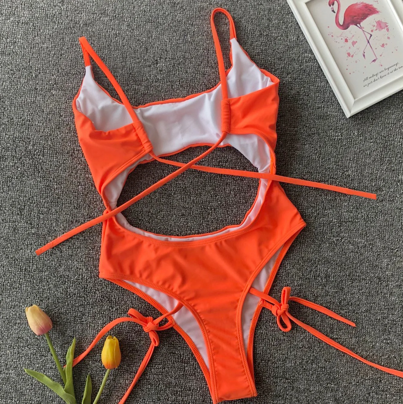 Sexy Monokini One Piece Swimsuit Bandeau Swimwear Women Buy Sexy