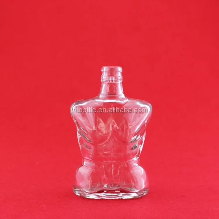 Food Grade Female Body Shape Glass Bottle Women Perfume Glass Bottle ...