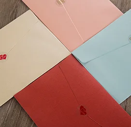 Recycled Kraft Paper Postcard Envelope Photo Box - Buy Kraft Paper ...