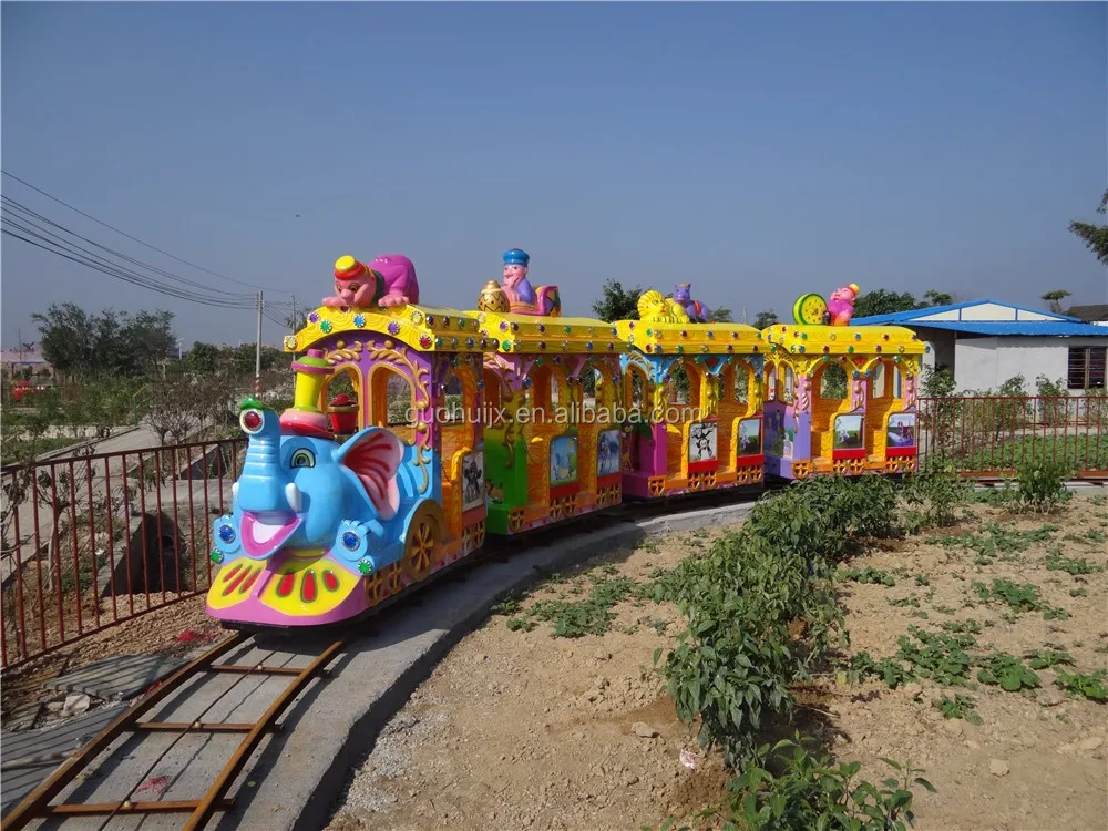 Amusement Park Ride Funfair Mini Kiddie Track Train Ride Small Train ...