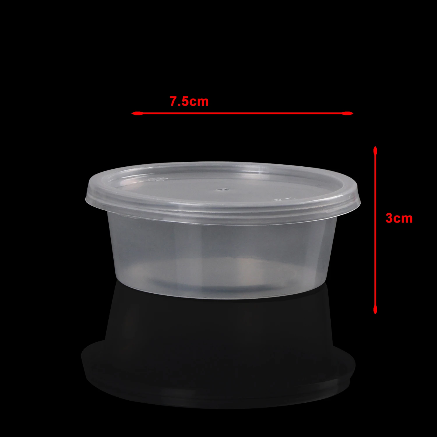 2 Oz Sauce Container Small Plastic Cups With Lids - Buy Small Plastic ...