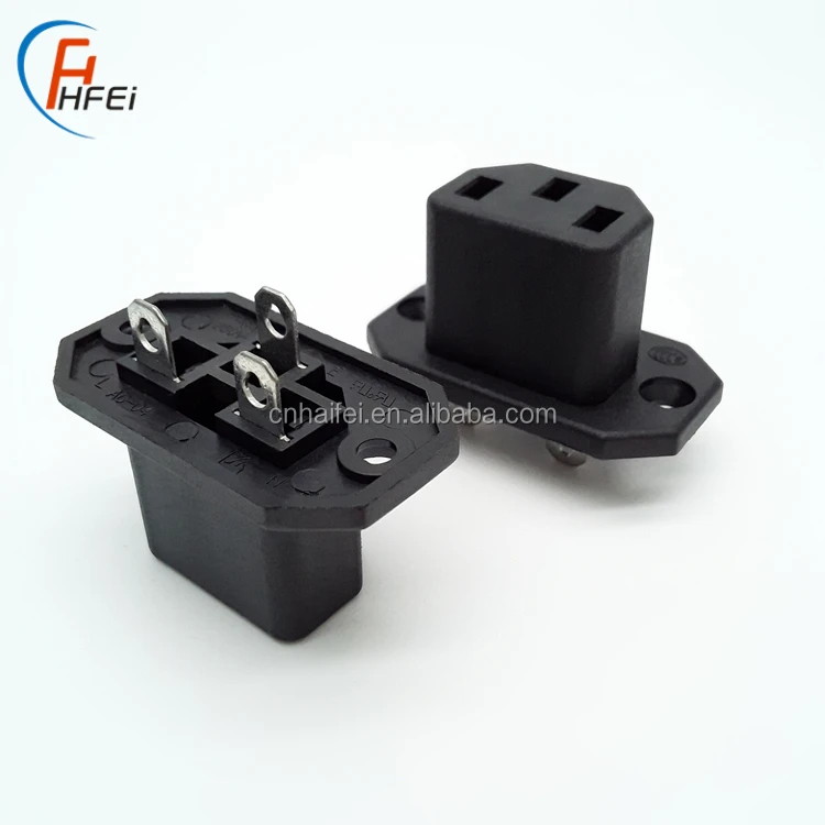 IEC320 C13 Male Connector Power Socket Outlet - Reliable AC