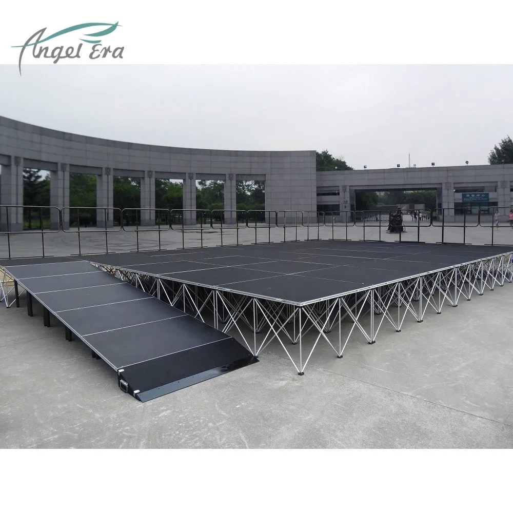 Retractable Stage Platform With Spider Stage Risers - Buy Retractable ...