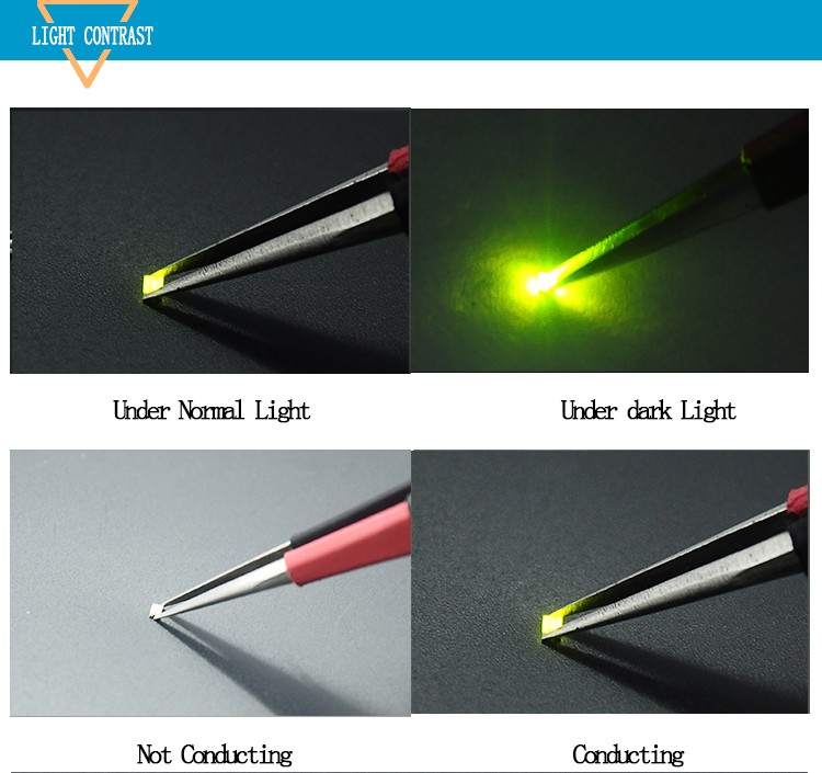 1206 Reverse Mount Smd Led Red And Yellow Green Color - Buy 1206 ...
