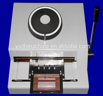 Manual Metal Tag Imprinting Machine For Instrument Tagging - Buy Manual ...