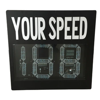 Digital Flashing Slow Down Road Speed Limited Sign Dynamic Radar Speed ...