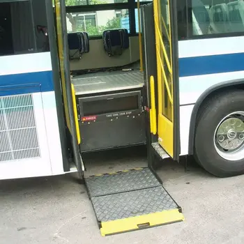 Power Wheelchair Elevator Lift Wl-step-1200 Series Wheelchair Lift For ...