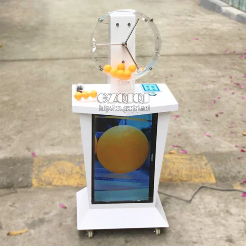 hot sale mechanical mix lottery draw ball machine gambling machine with ...