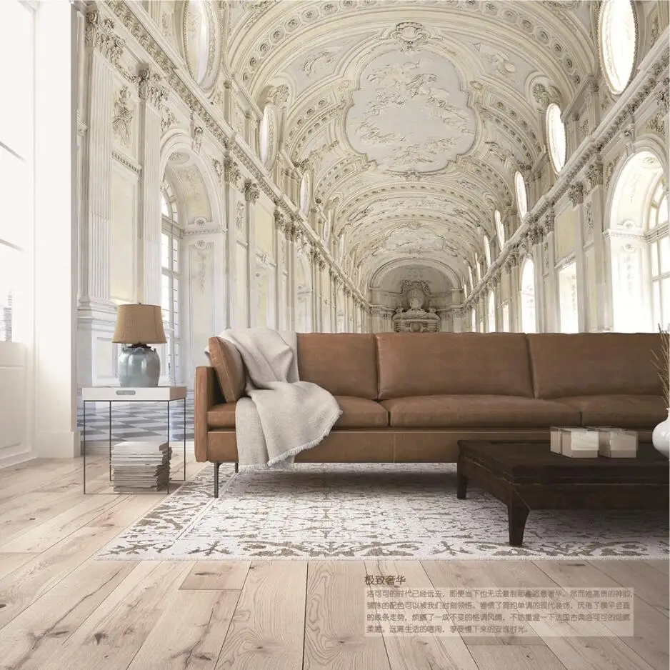 European Design Digital Printing Living Room 3d Wallpaper - Buy Living ...