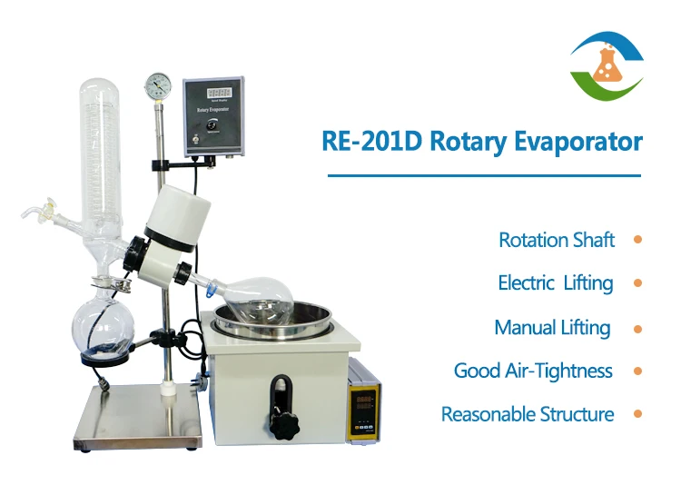Lab Rotary Evaporator Vacuum Rotovap 2L 5L 20L 50l With Chiller and ...