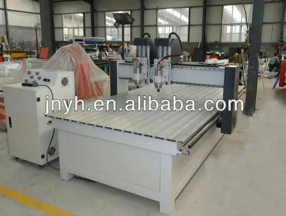 6 Head CNC Router - Multi Axis Wood Engraving Machine