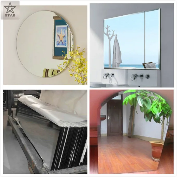 6mm Thick Cutting Size Two Way Mirror Glass Price M2 - Buy 6mm Mirror ...