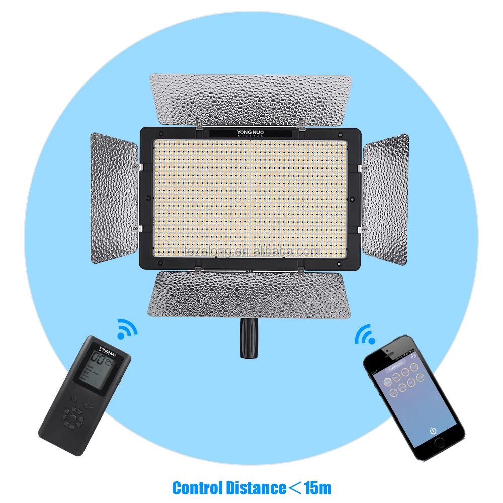 Yn1200 Pro Led Video Light 5500k Photography Video Recording Fill Light ...