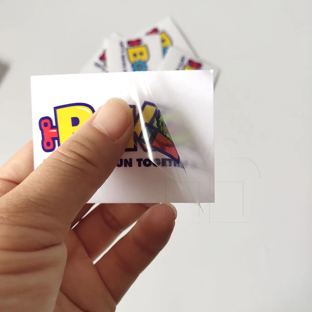 Custom Colors Cut Self-adhesive Brand Pvc Transparent Clear Glass ...