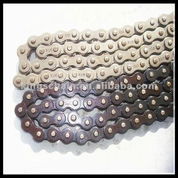4 Side Rivetted Natural Color 428-96l Motorcycle Roller Chain For ...