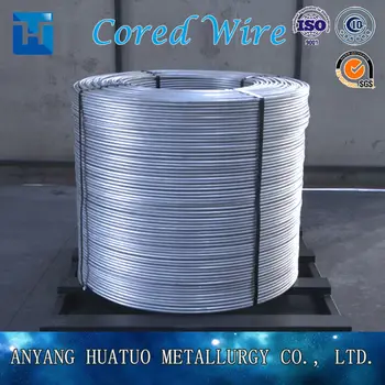 Dual Cored Wire For Steelmaking Ca Si Alloy Steel Core Wire - Buy Dual ...