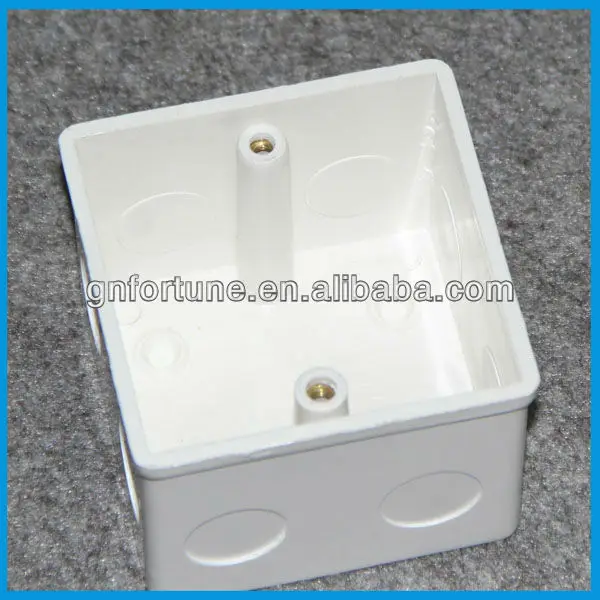 Wholesale Electrical 3X3 Socket Box PVC Back Box, View PVC Back Box, GN ...