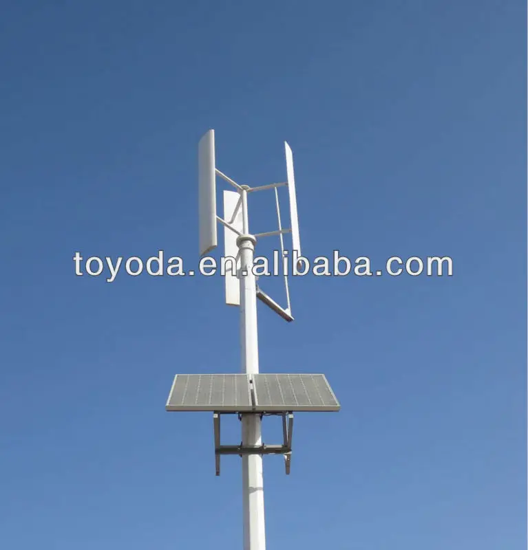 300W Vertical Axis Wind Turbine - Efficient Power Generation