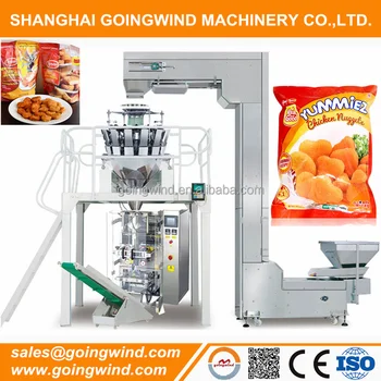 Automatic Chicken Nuggets Packaging Machine Chicken Pieces Weighing ...