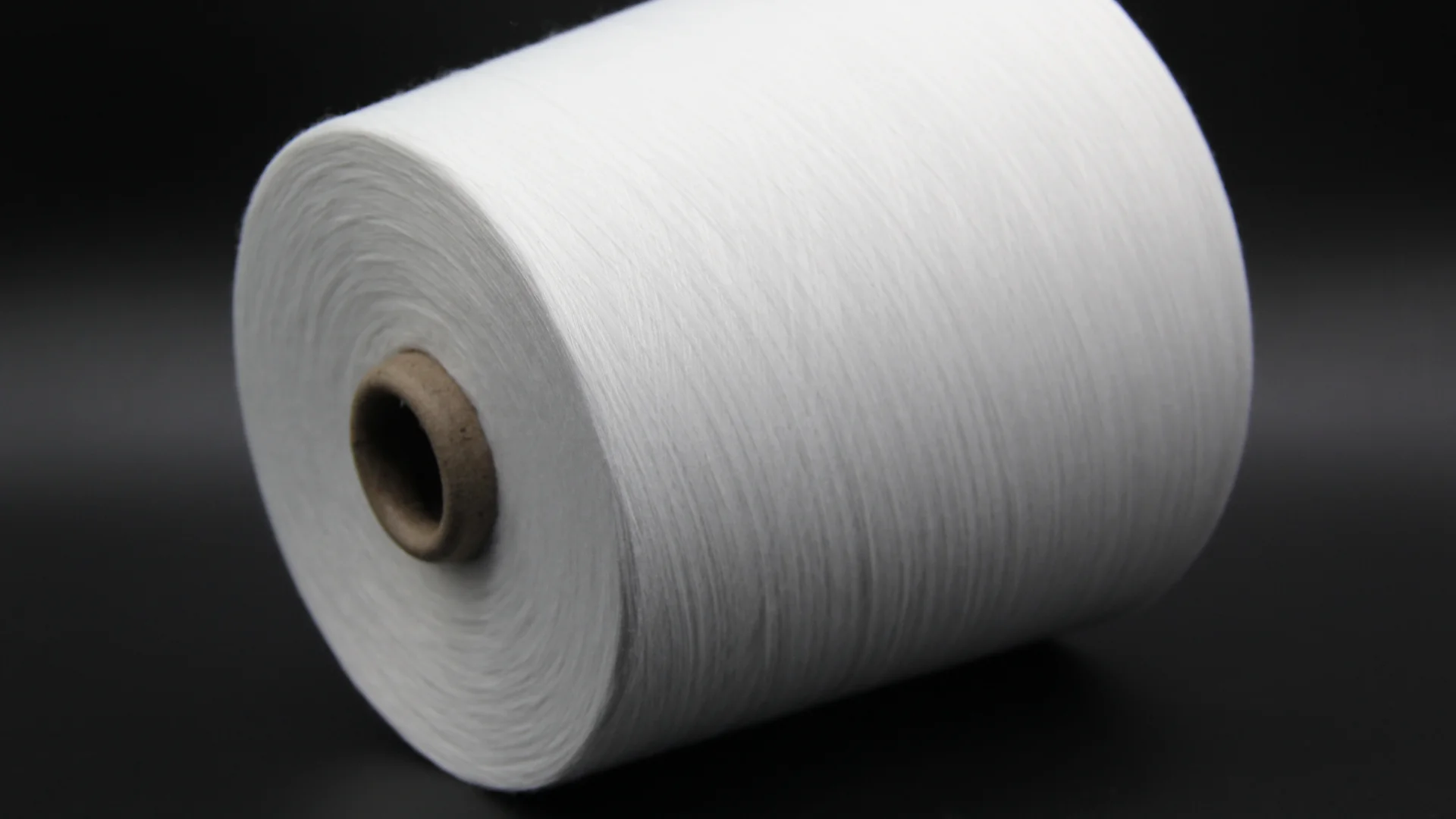 Sinopec Polyester Staple Fiber 40s Virgin Spun Polyester Yarn For ...