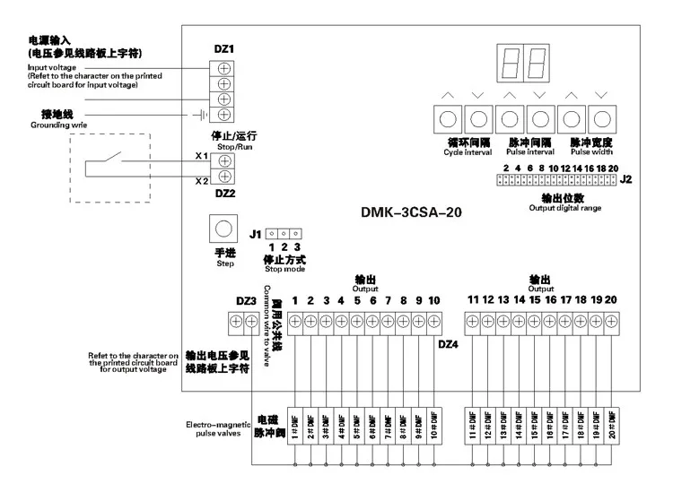 Sequential Pulse Timer Controller For Dust Collector - Buy Pulse ...