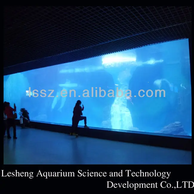 Custom 500L Large Round Acrylic Fish Tank Aquarium - Eco-Friendly ...