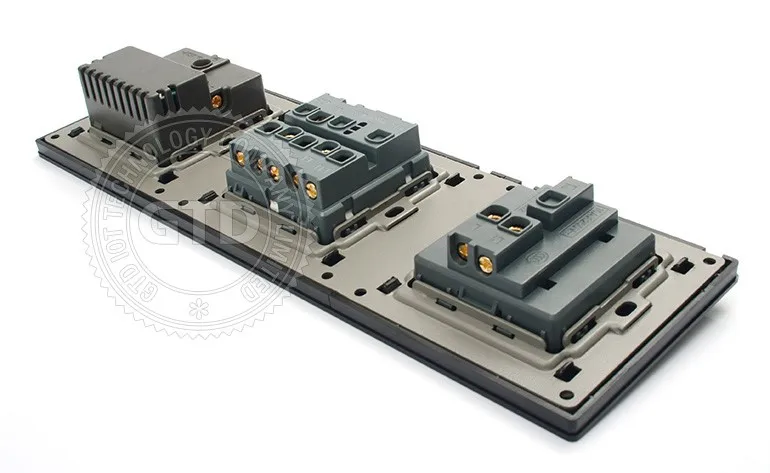 15b Series Luxury Hotel Bedside Wall Intelligent Push Button Switch ...