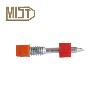 M1/4 Threaded Studs Concrete Powder Actuated Fastener Nail With Red ...