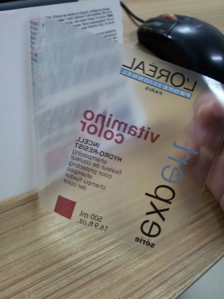 Clear Sticker,Polypropylene Label Sticker,Transparent Pvc/pp/pet ...