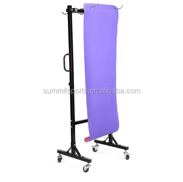 Sided Standing Mat Rack,Holds Up To 28 Yoga Mats - Buy Sided Standing ...